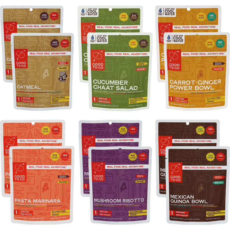 Vegan Food Kit | Vegan Backpacking Meal Kits – Good To-Go