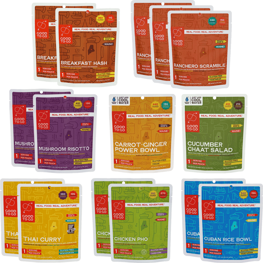 Good To-Go Dehydrated Meals and Backpacking Food