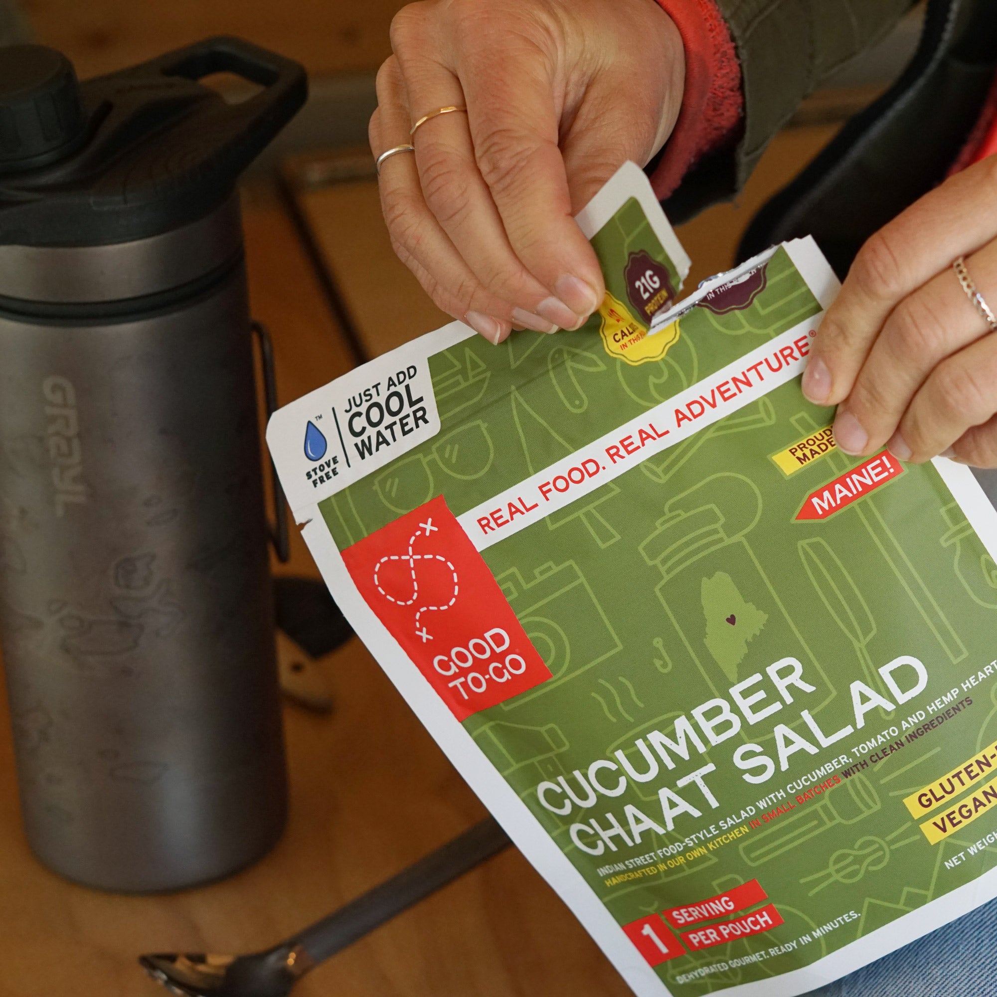 Cucumber Chaat Salad | Stove-Free™ Camp Meal No Stove Required! – Good ...