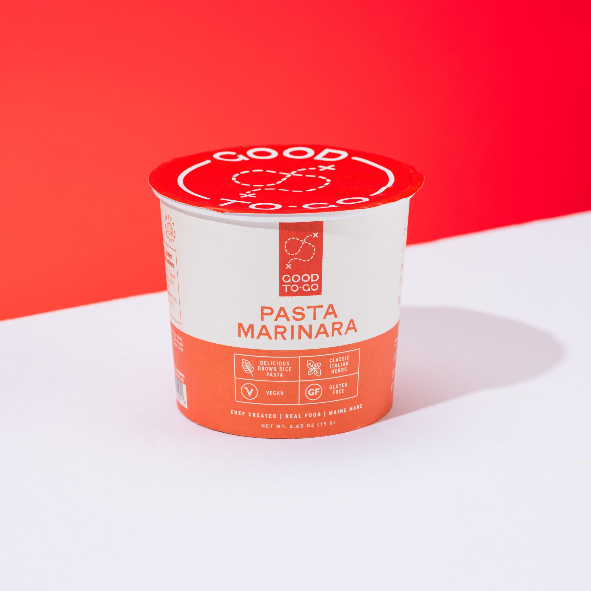 Microwavable Pasta Marinara Cups | Vegan Pasta Cups – Good To-Go