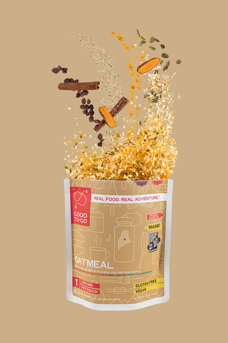 Dehydrated Vegan Oatmeal Packet | Good To-Go
