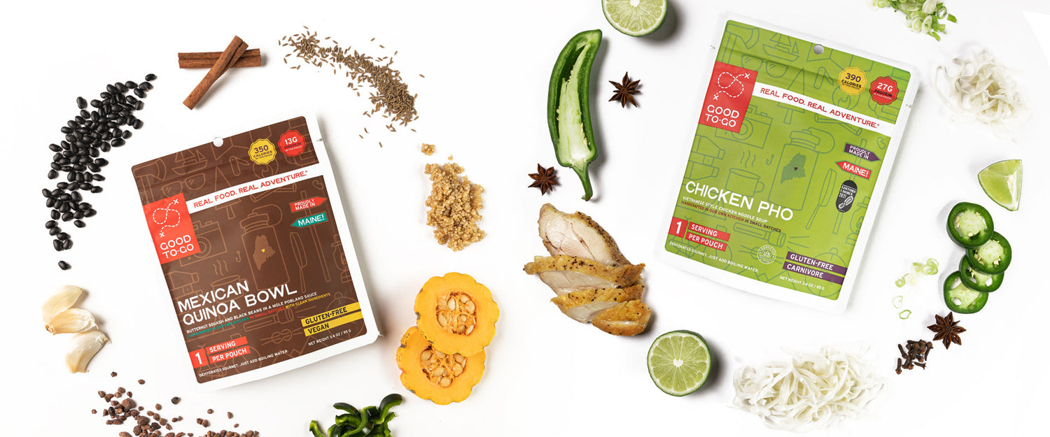 About Good To-Go's Healthy Dehydrated Meals | Real Food, Dehydrated