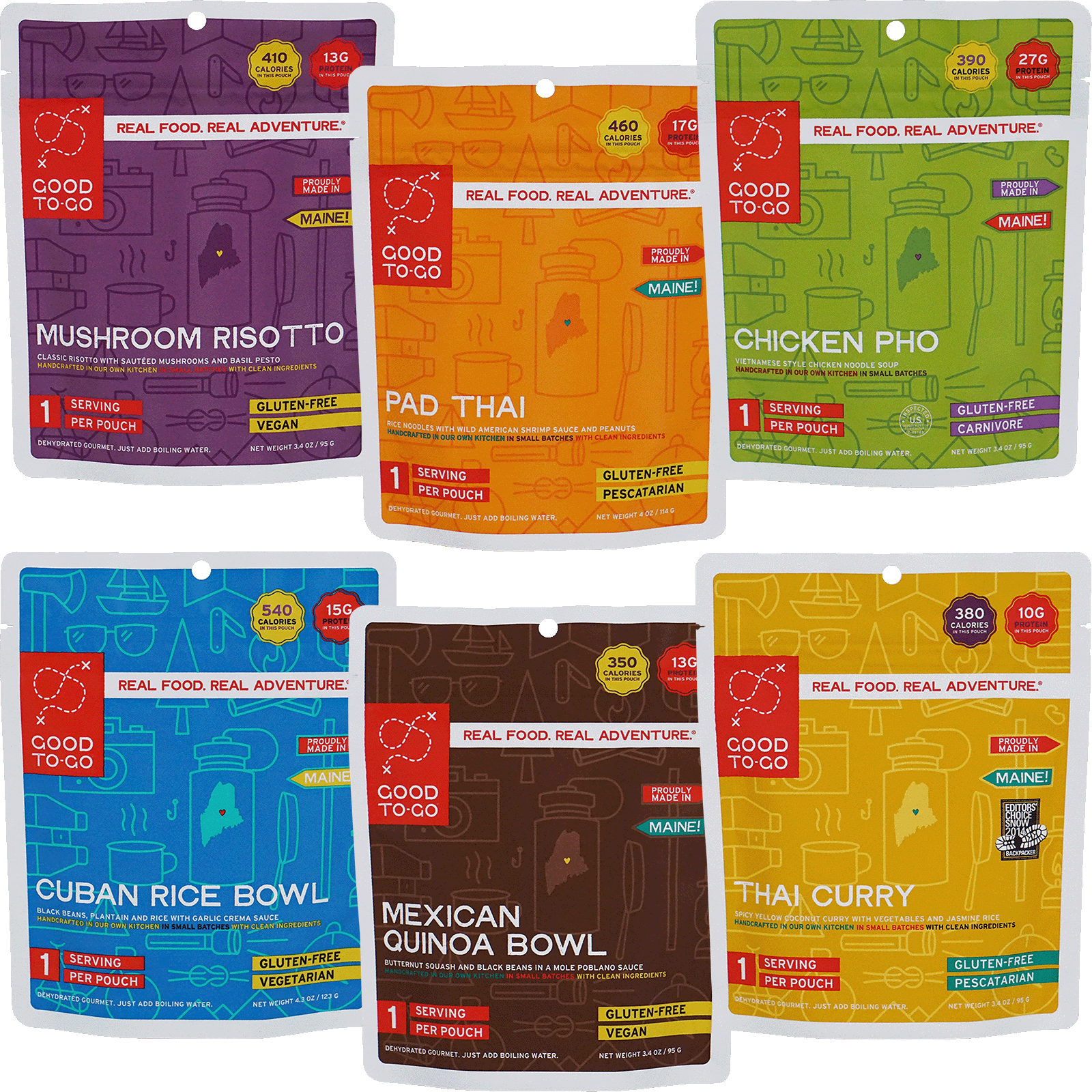 Adventure Meal Kits | Real Survival Food Kits Made in Maine, USA – Good ...