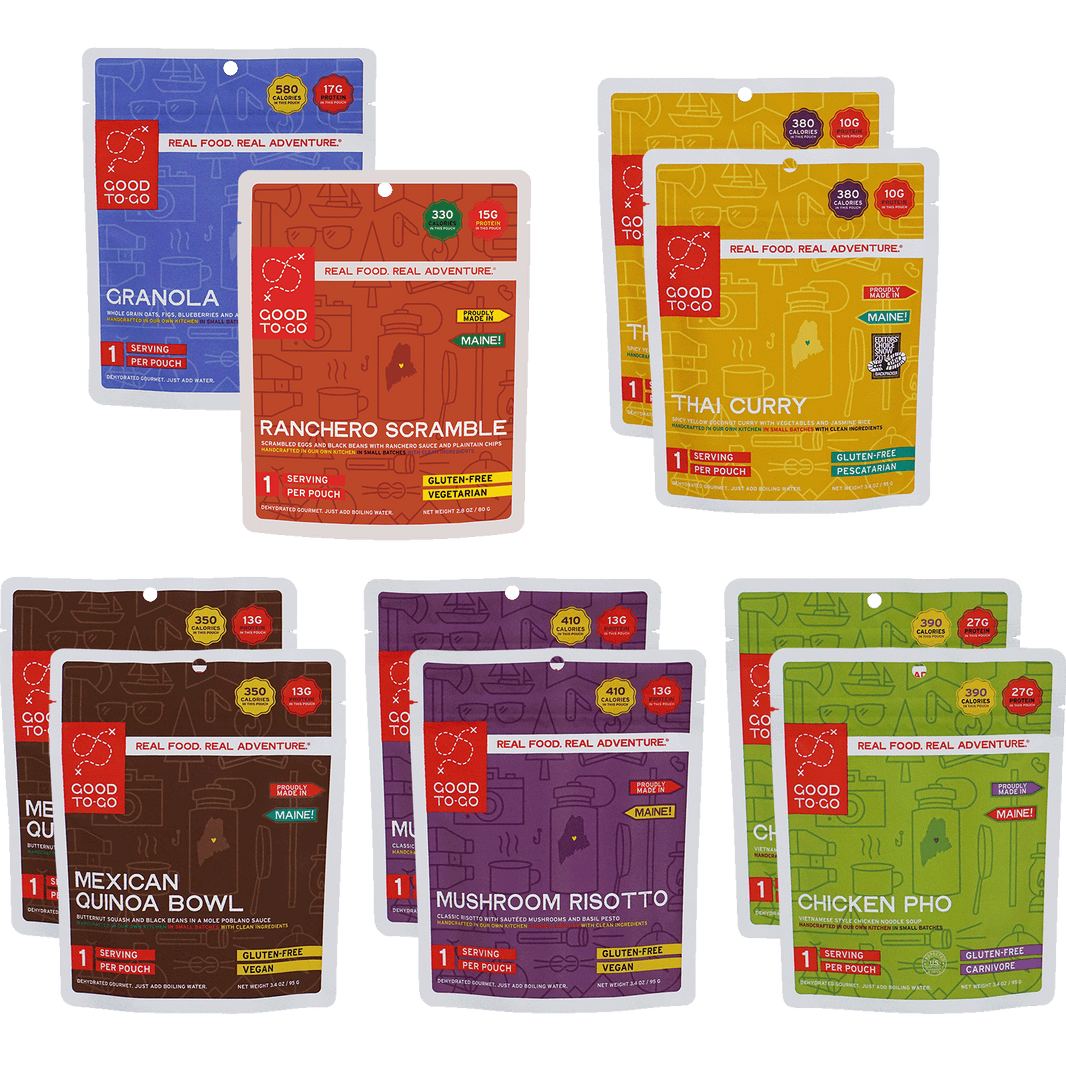 3-Day Weekend Backpacking Food Packs | Good To-Go