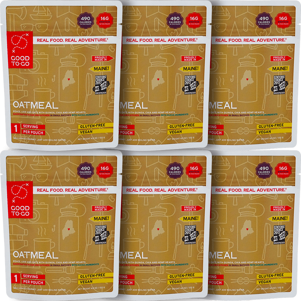 Dehydrated Vegan Oatmeal Packet | Good To-Go