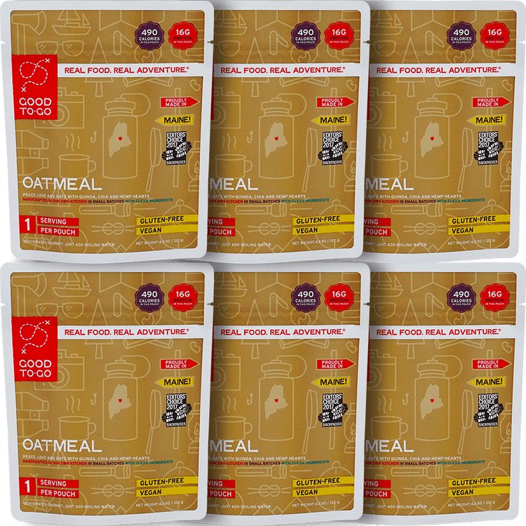 Dehydrated Vegan Oatmeal Packet | Good To-Go