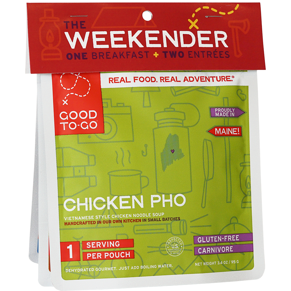 Calorie-Dense Backpacking Food: Weekender Variety Pack 3 – Good To-Go