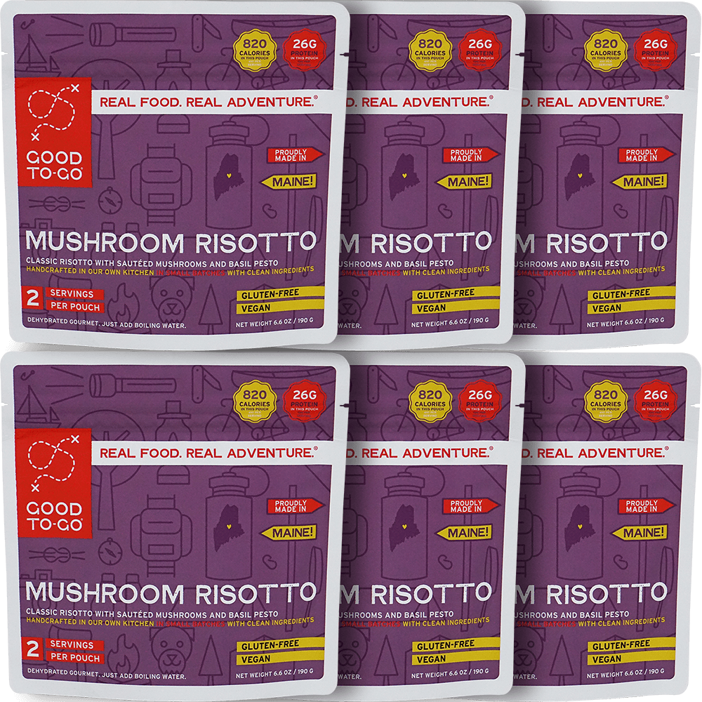 Dehydrated Risotto | Gluten Free Vegan Mushroom Risotto – Good To-Go